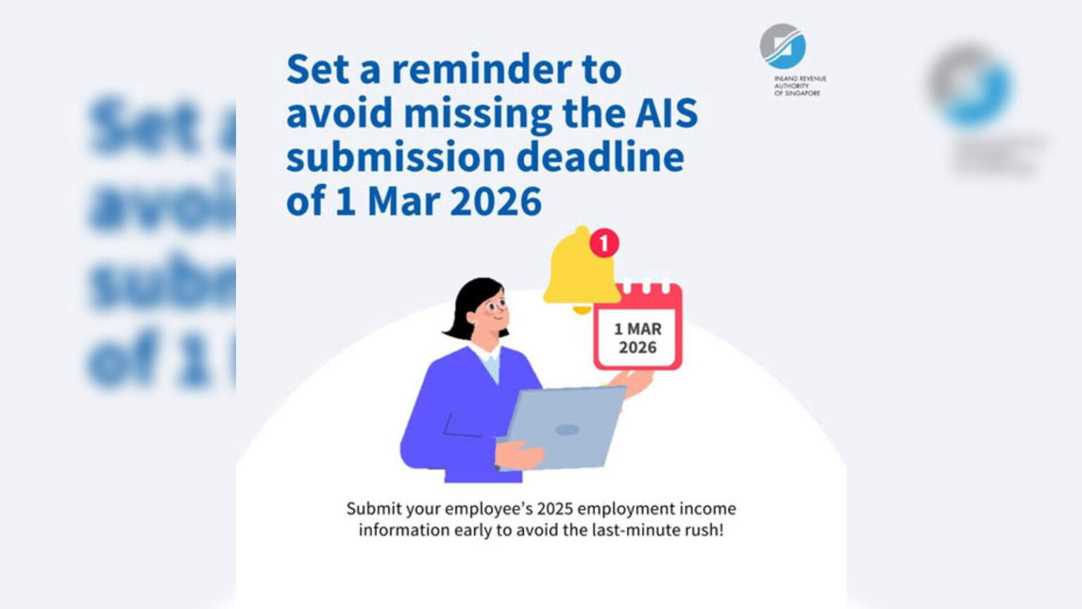 Reminder: Employers under IRAS’ Auto Inclusion Scheme must submit ...