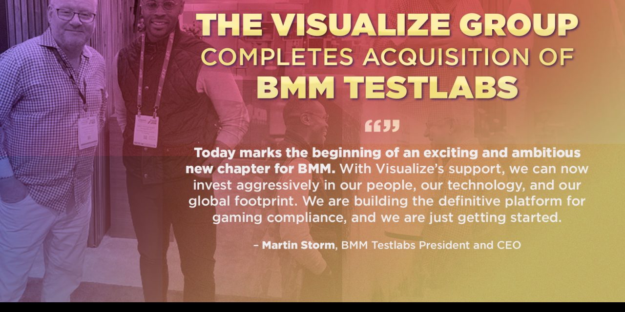 The Visualize Group completes acquisition of BMM Testlabs – The Gaming ...
